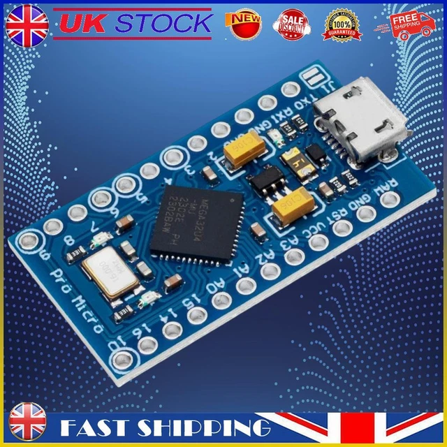 PRO MICRO MODULE Board ATmega32U4 5V/16MHz for Arduino IDE V1.0.1 ...