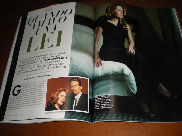 VANITY FAIR.GILLIAN ANDERSON, JANE BIRKIN, LUCA BIANCHINI,iii EUR 19,99 ...