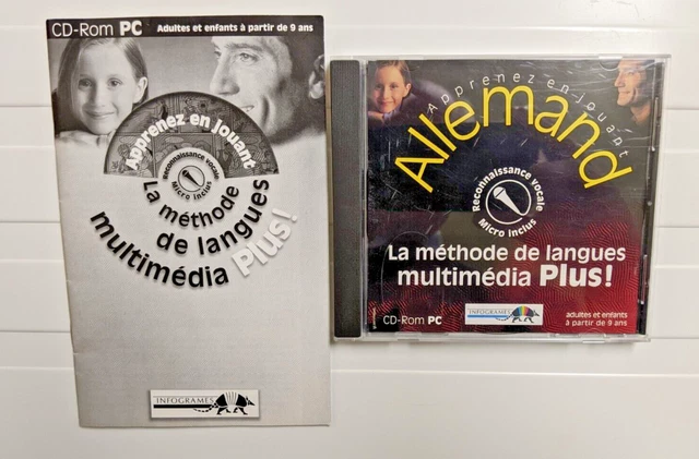 APPRENDRE L'ALLEMAND - CD rom PC. TB état EUR 6,00 - PicClick FR