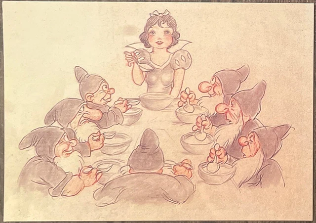 SNOW WHITE AND The Seven Dwarfs Trading Card - #76 Soup’s On! EUR 1,15 ...