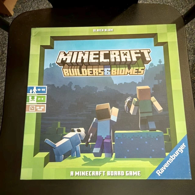 RAVENSBURGER MINECRAFT BUILDERS & Biomes Board Game (26132) £20.00 ...