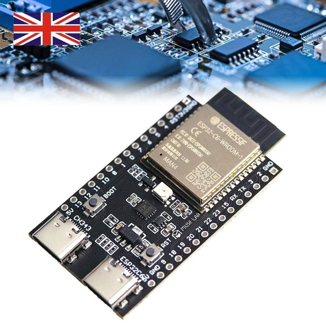 Esp32 C6 Minimum System Board Dual Type C Esp32 C6 Wroom 1 Core Board
