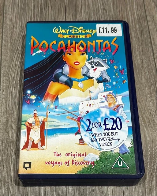 WALT DISNEY CLASSIC Pocahontas VHS Video $3.81 - PicClick AU WALT DISNEY CLASSIC Pocahontas VHS Video $3.81 - PicClick AU