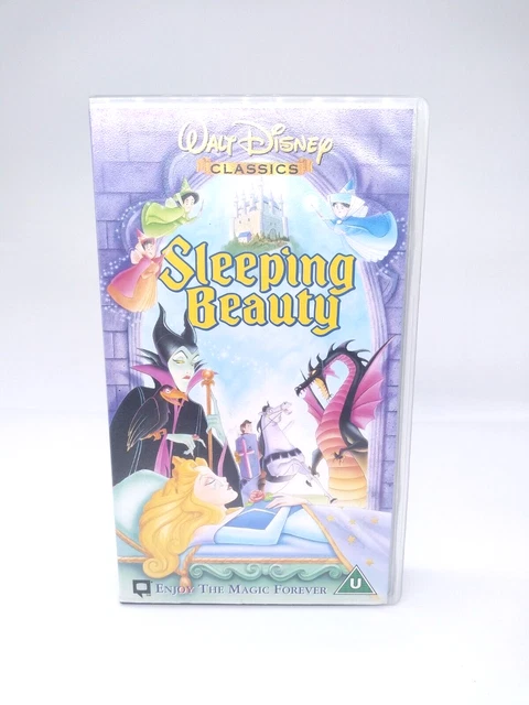 Walt Disney Classics Sleeping Beauty Vhs Video Cassette Tape Pal 9630