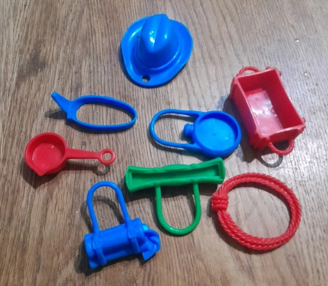 SPARE PARTS BUCKAROO by MB Games Rifle Box Rope Hat Pan X8 £2.45 ...