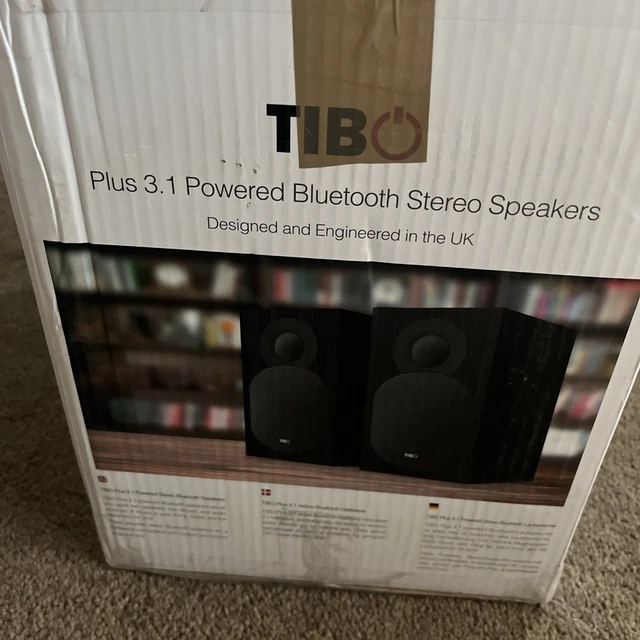 TIBO PLUS 3.1 Stereo Bluetooth Speakers.. Black. Excellent Condition £ ...