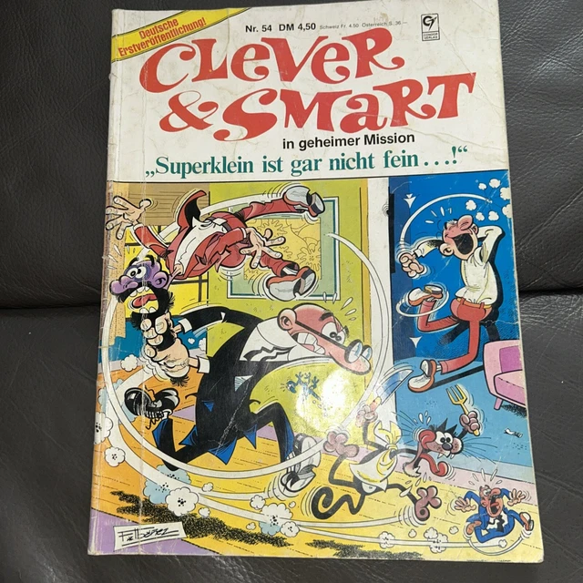 CLEVER UND SMART Comic, Deutsche Erstveröffentlichung , Nr. 54 Rarität ...