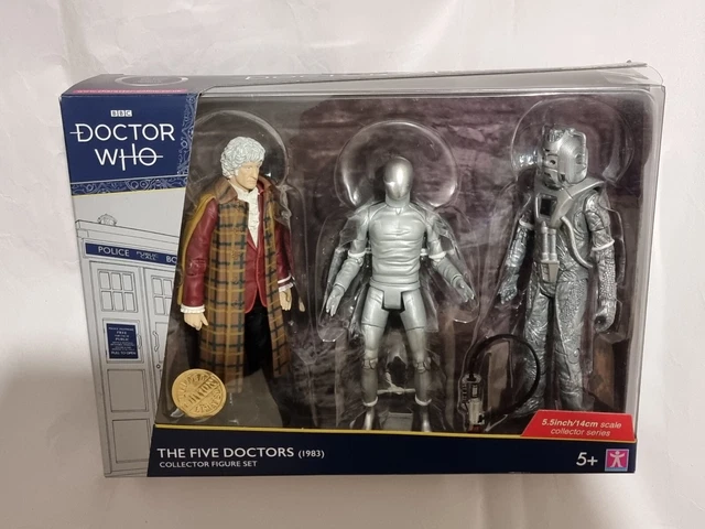 DOCTOR WHO FIVE Doctors 3Rd Dr - Cyberman - Robot Action Figure ...