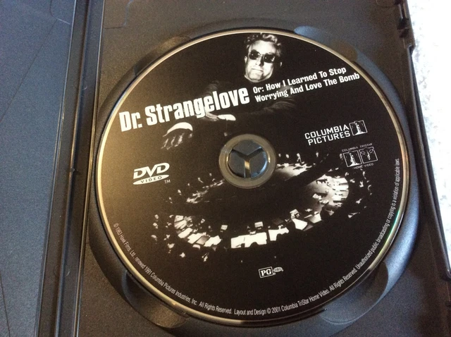 DR. STRANGELOVE DVD - 1964 - Stanley Kubrick, Peter Sellers, George C ...