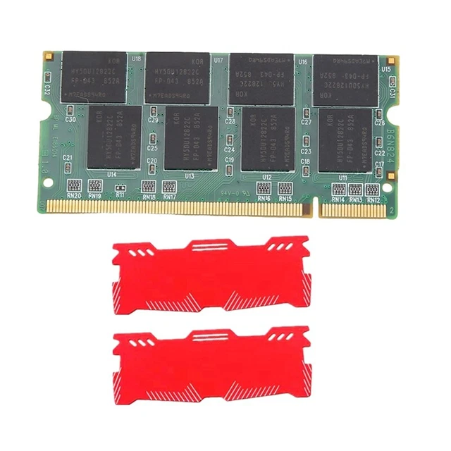 FOR 1GB DDR1 Laptop Memory +Cooling Vest DDR333 PC 2700 333Mhz6237 £8. ...