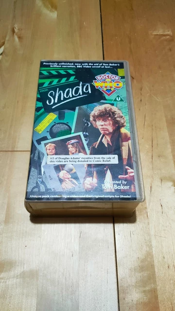 BBC DOCTOR WHO - Unreleased Episode Shada on VHS w/ Screenplay Book ...