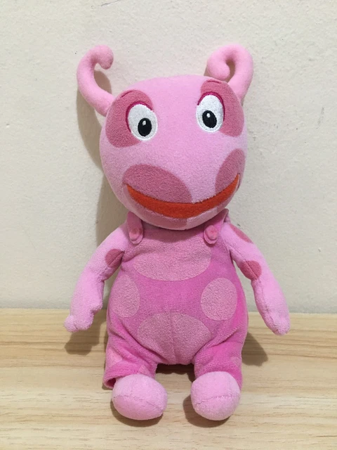 TY BACKYARDIGANS PINK Uniqua Plush Beanie Babies Nickelodeon Plush £12. ...