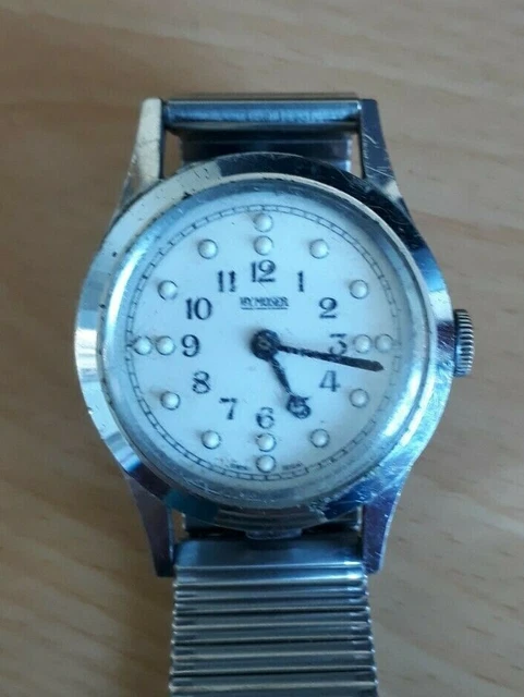 RARE VINTAGE HY MOSER. braille watch. £50.00 - PicClick UK