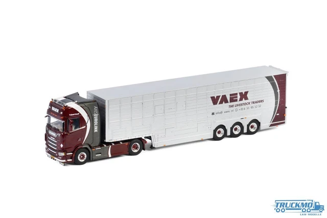 MODELLI WSI VAEX Scania S Hihgline CS20H aviatore per animali 01-3035 ...