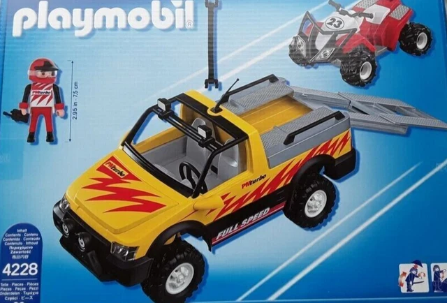 PLAYMOBIL 4228 PICK up Quad tout terrain Pièces détachées EUR 2,50 ...