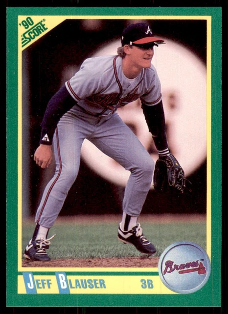 1990 SCORE CARTES de baseball Jeff Blauser #178 EUR 2,26 - PicClick FR