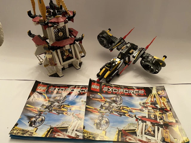 LEGO EXO-FORCE 8107 Fight for the Golden Tower £58.50 - PicClick UK