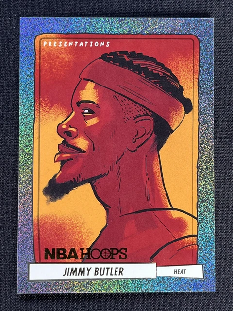 2023-24 PANINI NBA Hoops Jimmy Butler Presentations Foil Heat Case Hit ...
