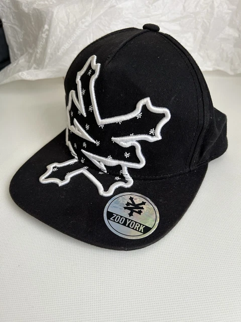 ZOO YORK BASEBALL Cap Black And White One Size $6.75 - PicClick AU