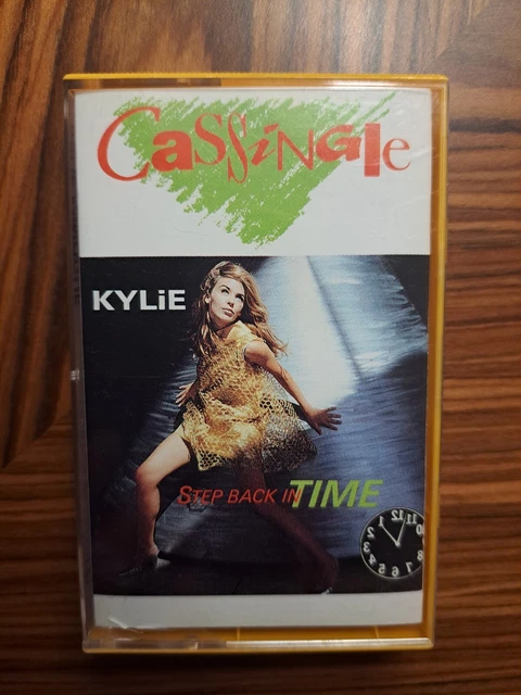 KYLIE MINOGUE STEP Back In Time Cassette Single Australian Pressing ...