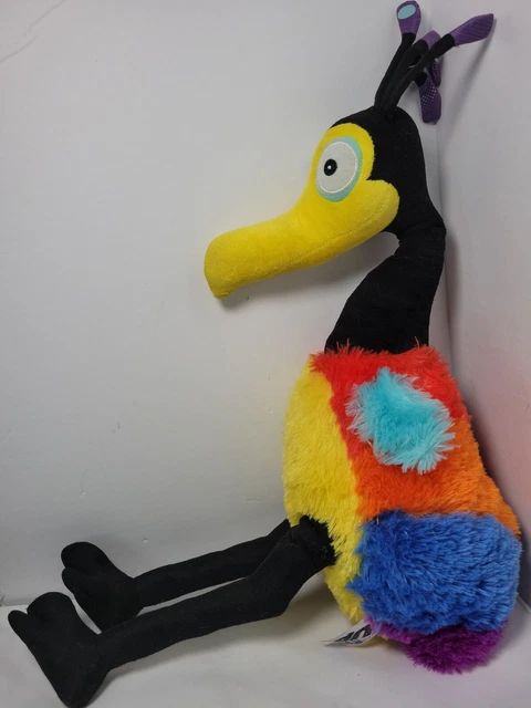 DISNEY PIXAR UP Kevin Bird Plush Toy Made Exclusively for FAO Schwarz £ ...