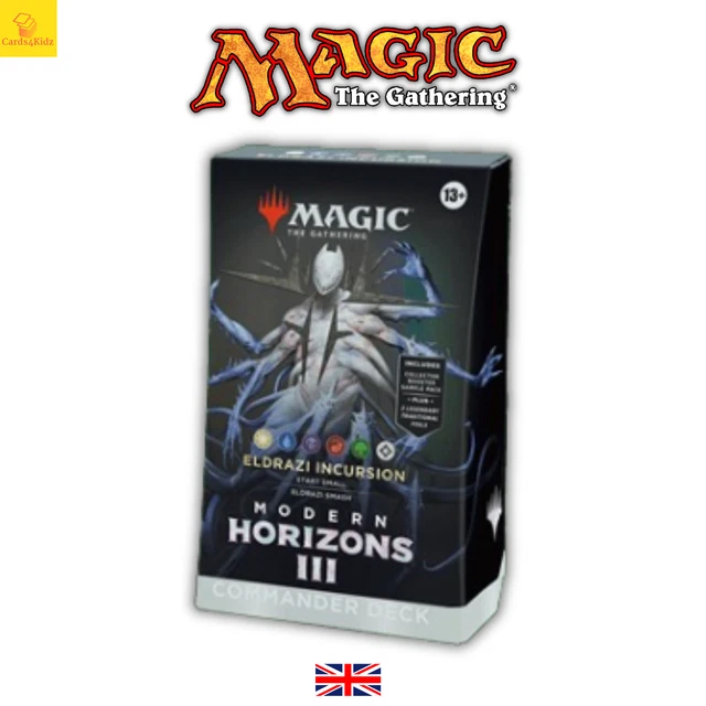 MTG ELDRAZI INCURSION Commander Deck Modern Horizons 3 III Neuf Anglais ...
