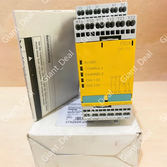 NEW FOR SIEMENS 3TK2828-2BB40 Safety Relay 24VDC 2NO+2NO $918.72 ...