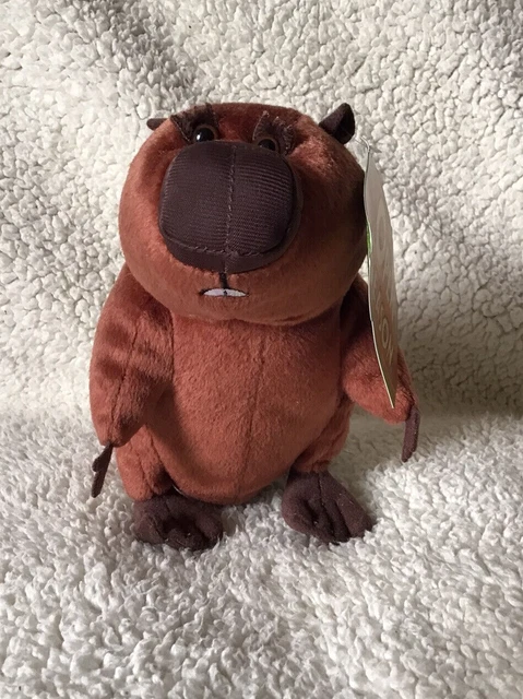 RARE 2006 GOSH Open Season Beaver Reilly Brown Soft Plush Toy 9" Sony ...