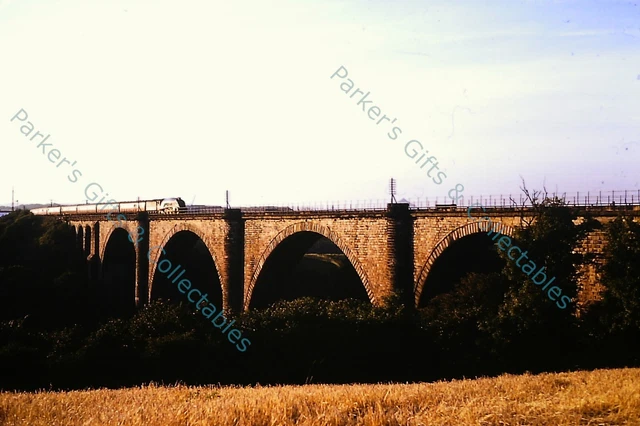 35MM RAILWAY SLIDE Steam Locomotive 60004 Victoria Viaduct 1965 (refG17 ...