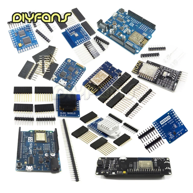 WEMOS D1 MINI Pro ESP8266 WiFi NodeMCU LUA Modul Dev Board For Arduino ...