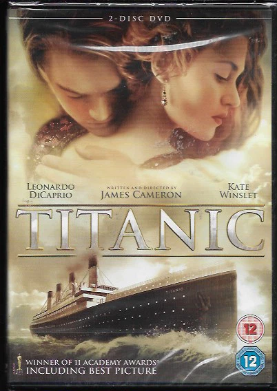 TITANIC 2-DISC GENUINE R2 Dvd Leonardo Dicaprio Kate Winslet New/Sealed ...