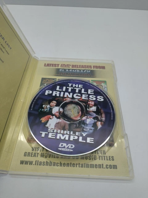 SHIRLEY TEMPLE - The Little Princess DVD - Flashback Home Entertainment ...