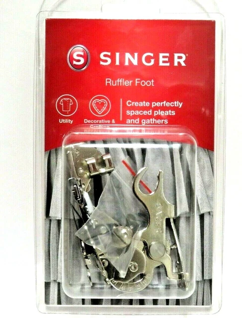 GENUINE SINGER Ruffler Foot Perfectly Spaced Pleats Part N0: 250027013 ...