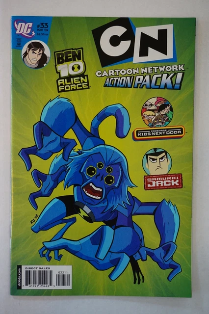 BEN 10 ALIEN Force ~ SAMURAI JACK Kids Next Door ~ CARTOON NETWORK AP ...