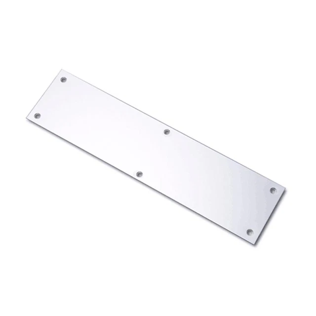 300MM SATIN LETTER Box Security Blocking Blanking Plate Screw Letter ...