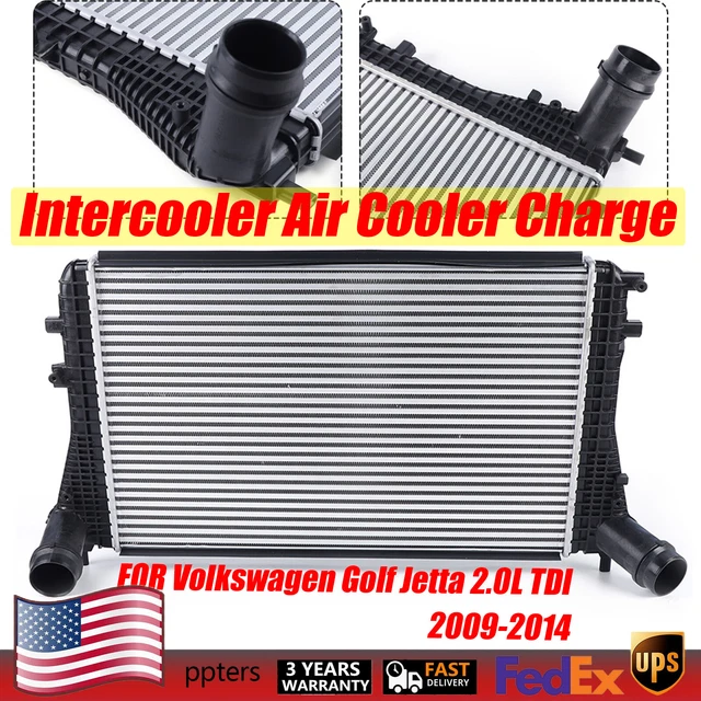INTERCOOLER /CHARGE AIR Cooler For 2009-2015 VW Beetle Golf Jetta Audi ...