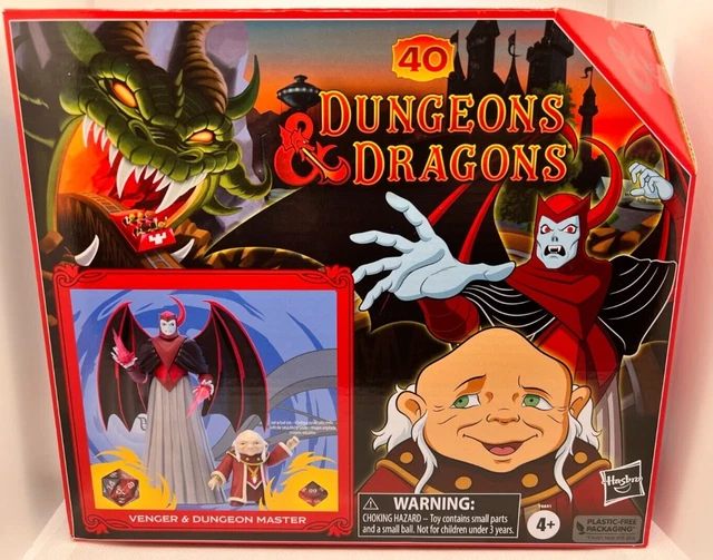 DUNGEONS & DRAGONS VENGER & DUNGEON MASTER 80s Cartoon Classic Action ...
