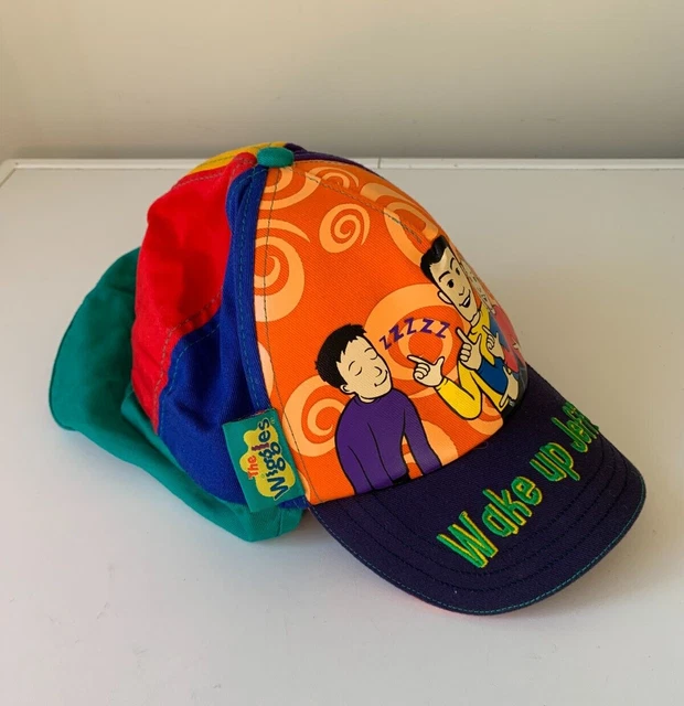 THE WIGGLES HAT Cap Wake Up Jeff! Kids Neck Cover Sunbuster Legionnaire ...