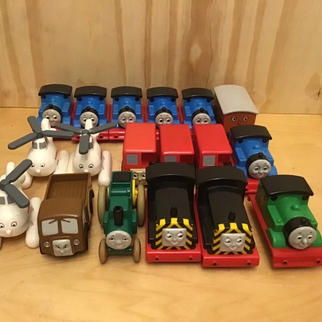 MY FIRST THOMAS The Tank Engine Golden Bear Trains 1990s Push Along ...