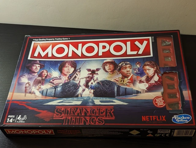 HASBRO MONOPOLY : Netflix Stranger Things Board Game £14.99 - PicClick UK