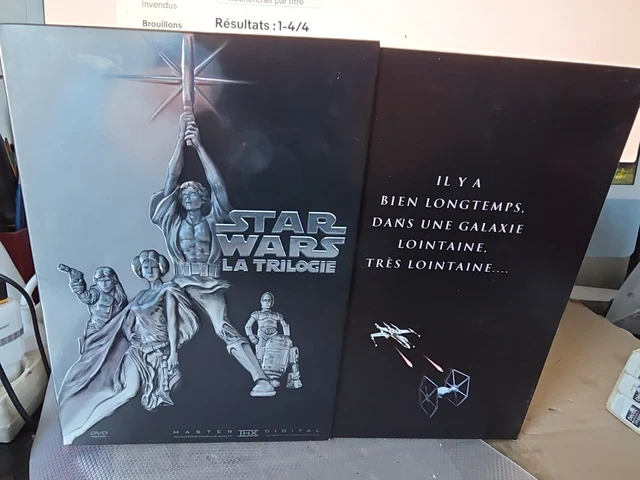 COFFRET DVD STAR Wars La Trilogie Remasterisés Thx Digital tres Bon ...