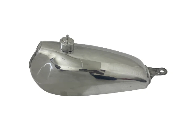 YAMAHA DT100 DT 100 1977 Steel Chrome Fuel Petrol Gas Tank +Cap |Fit ...
