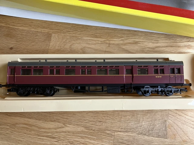 HORNBY BR Autocoach W187W BR Maroon. Boxed. £21.52 - PicClick UK