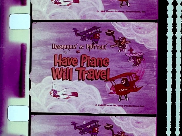 16MM FILM DASTARDLY and Muttley cartoon Hanna Barbera £14.20 - PicClick UK