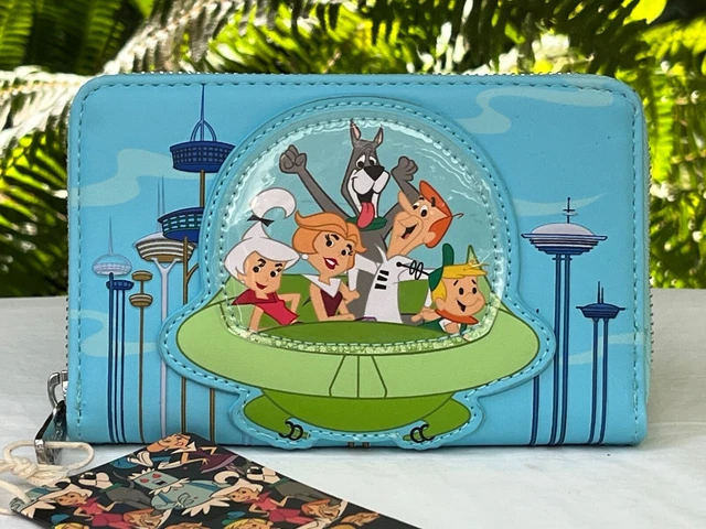 LOUNGEFLY WARNER BROS. "The Jetsons" Family Spaceship Zip Around Wallet ...