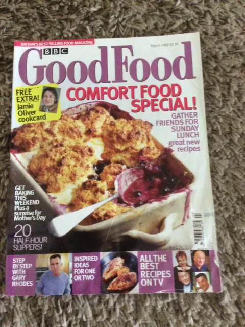 Bbc Good Food Magazine March 2002 Comfort Food Special £2 50 Picclick Uk