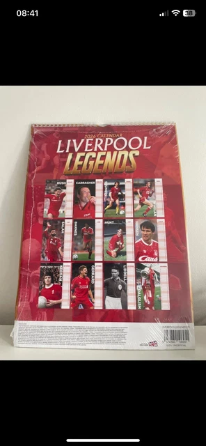 LIVERPOOL FC LEGENDS 2026 Calendar £6.50 - PicClick UK