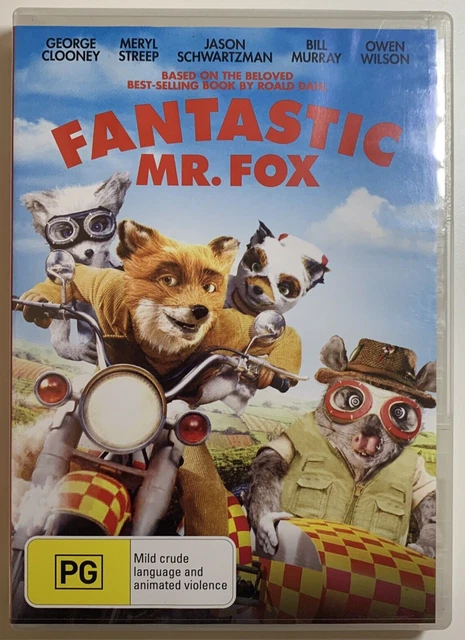 FANTASTIC MR. FOX (DVD, 2009) Wes Anderson, Meryl Streep, Region 4 ...