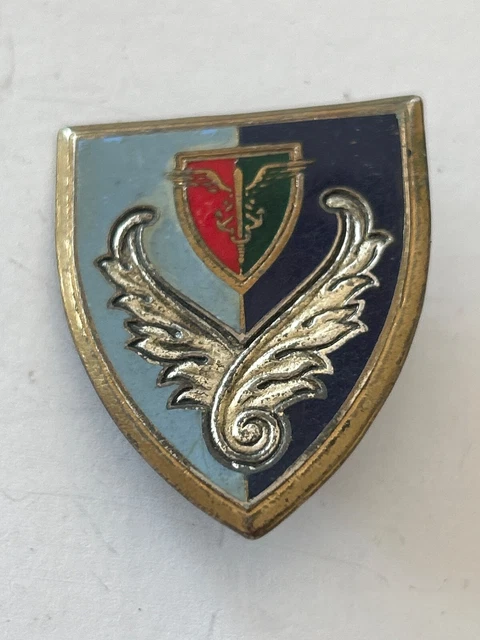 INSIGNE MILITAIRE PUCELLE - Intendance forces françaises - réf 296 EUR ...