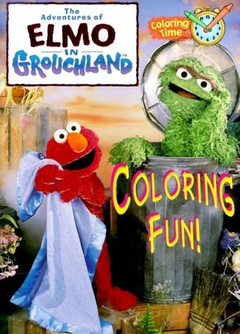 THE ADVENTURES OF ELMO IN GROUCHLAND COLORING FUN By Mark Skillicorn £ ...